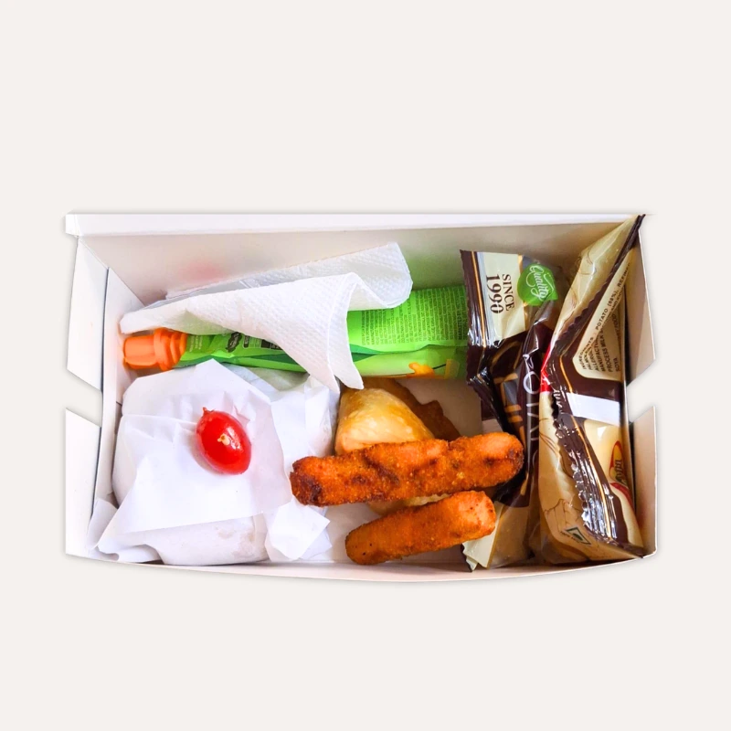 Burger Delight Box Snack Box | Tidbeat